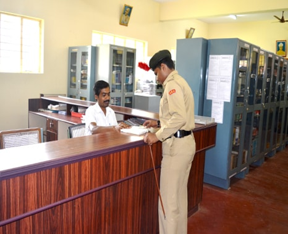 JSS Polytechnic Library Interior